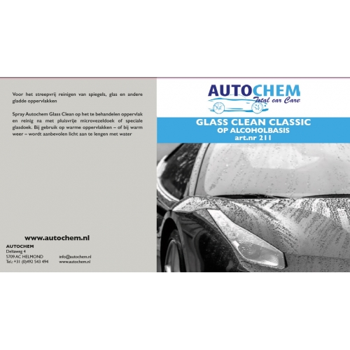 Autochem - Glass Clean Classic - 500 ml
